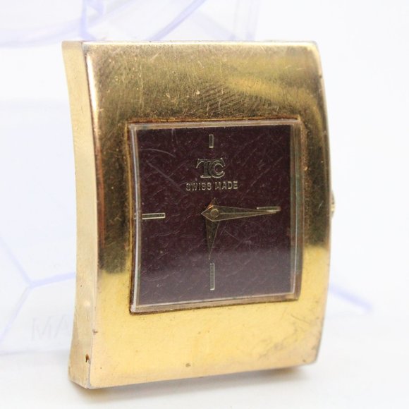 TC BULER | Accessories | Vintage Tc Buler Watch Mens Gold Tone ...
